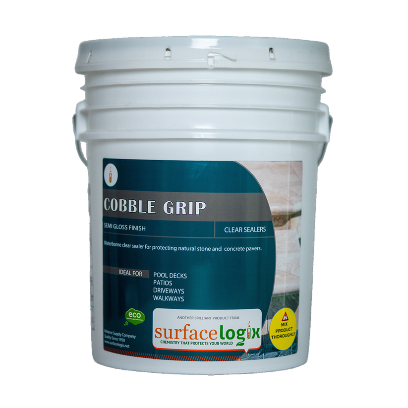 Cobble™ Grip - Water-Based Anti-Slip Concrete Sealer – Surfacelogix