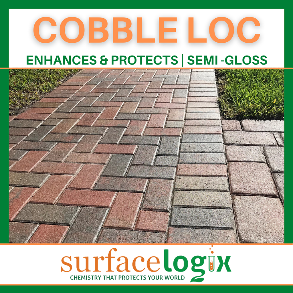 Cobble Loc - Two-Part Water-Based Clear Concrete Sealer – Surfacelogix