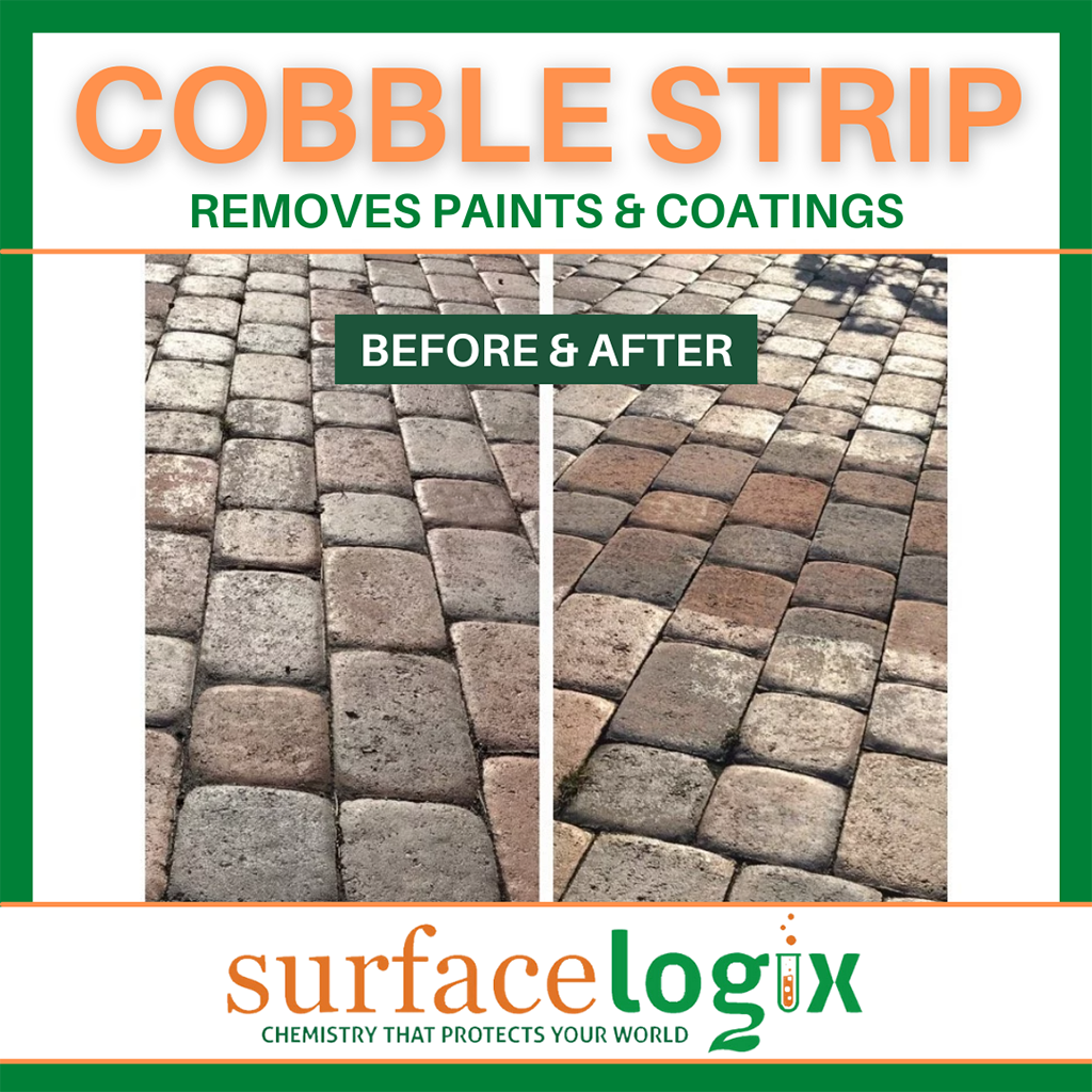 Cobble Strip - Paint & Coatings Stripper for Concrete – Surfacelogix