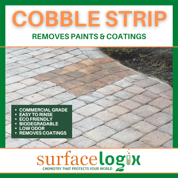 Cobble Strip - Paint & Coatings Stripper for Concrete – Surfacelogix