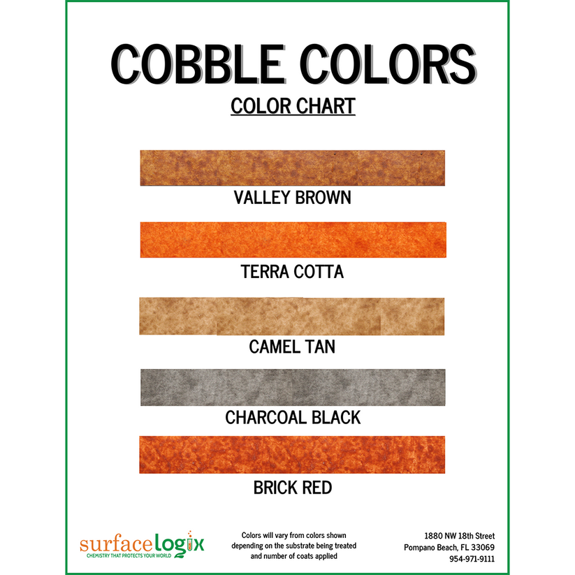 Cobble™ Colors - Color Additive for Clear Concrete Sealers – Surfacelogix