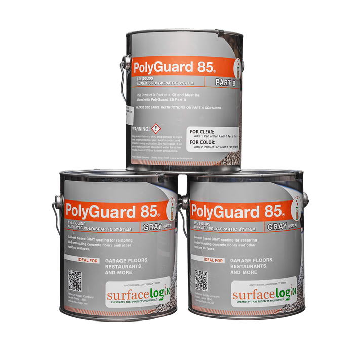 PolyGuard 85 Base Polyaspartic Floor Coating – Surfacelogix